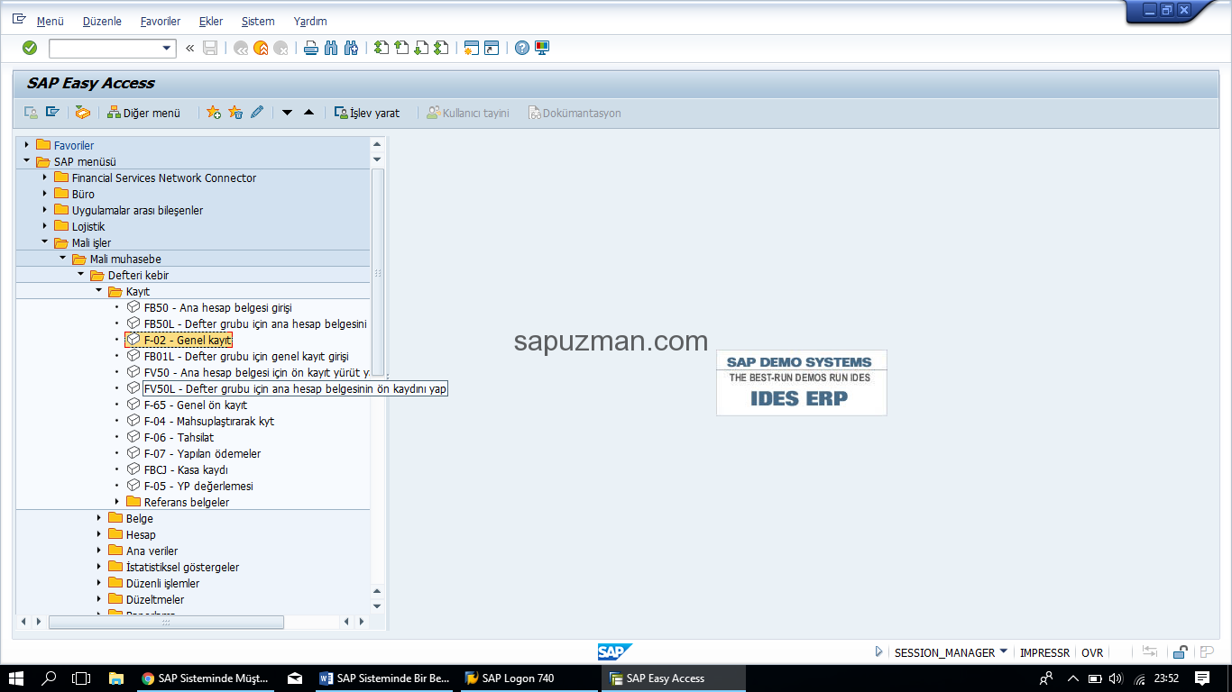 sap1 | SAP UZMAN - SAP FI, SAP CO, SAP SD, SAP MM, SAP HR, SAP PP, SAP ...