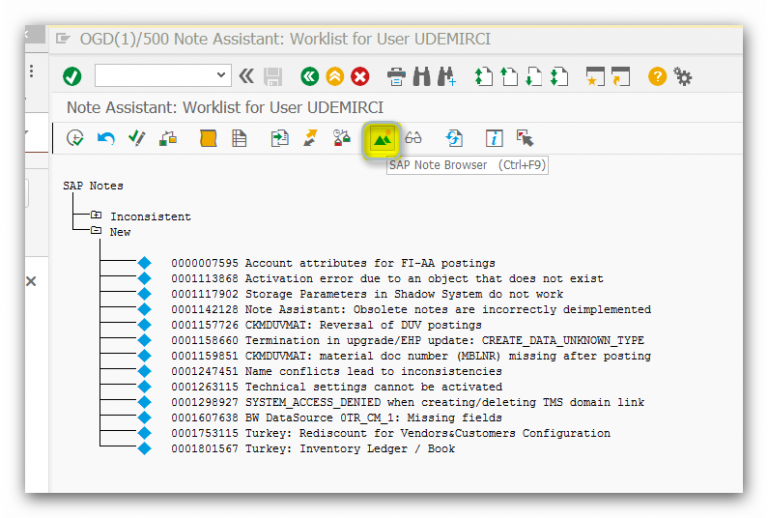 SAP OSS Note Sisteme Nasıl Yüklenir? SAP OSS Note Yönetimi Nasıl ...