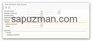 SAP OSS Note Sisteme Nasıl Yüklenir? SAP OSS Note Yönetimi Nasıl ...